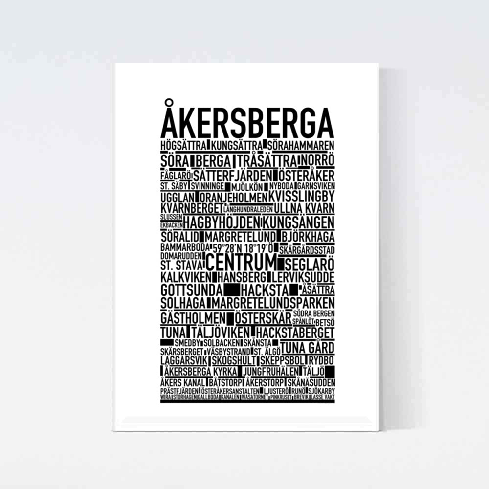 Åkersberga Poster – WALLSTAR