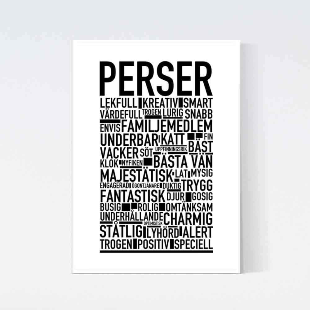 Perser Katt Poster – WALLSTAR