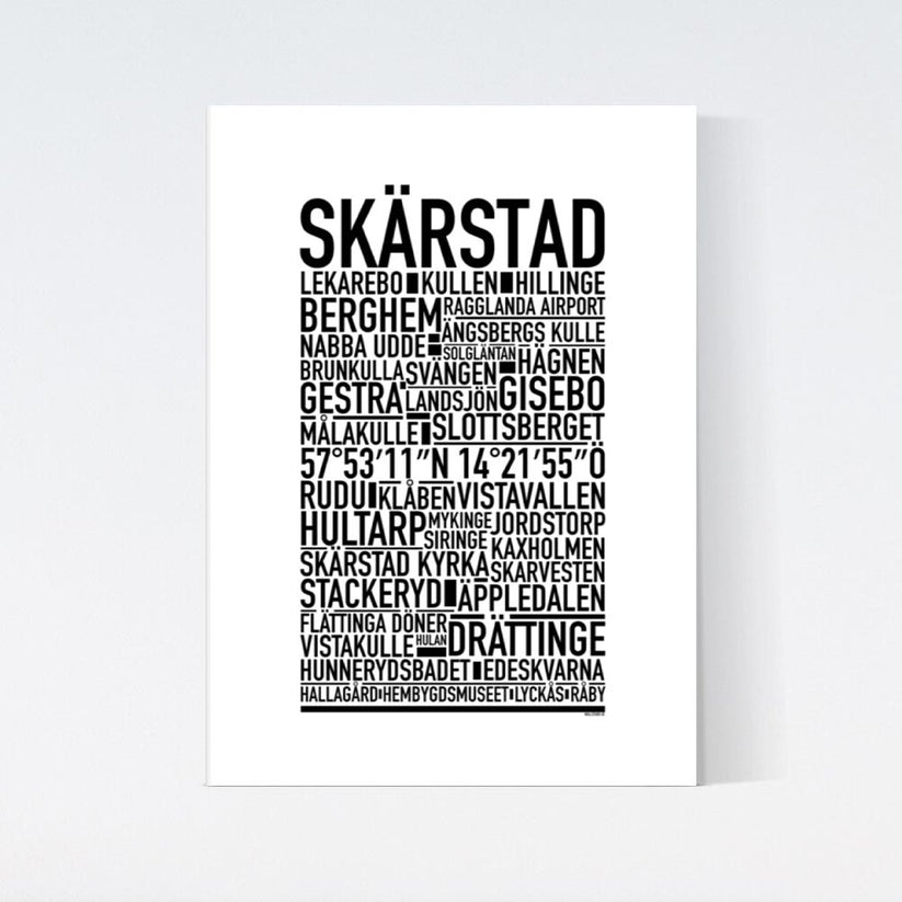 Skärstad Text Poster Sköldinge – WALLSTAR